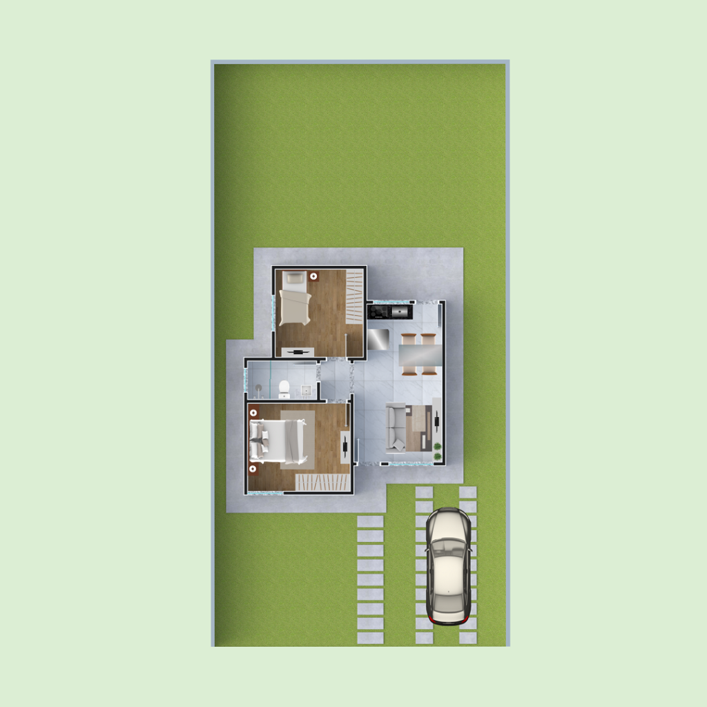 Planta Pronta - Plantas de casas, sobrados, sítio, casa de campo, fachada.